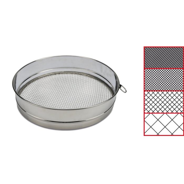 ILSA Setaccio in acciaio inox con 4 reti intercambiabili D. cm 30 su ...